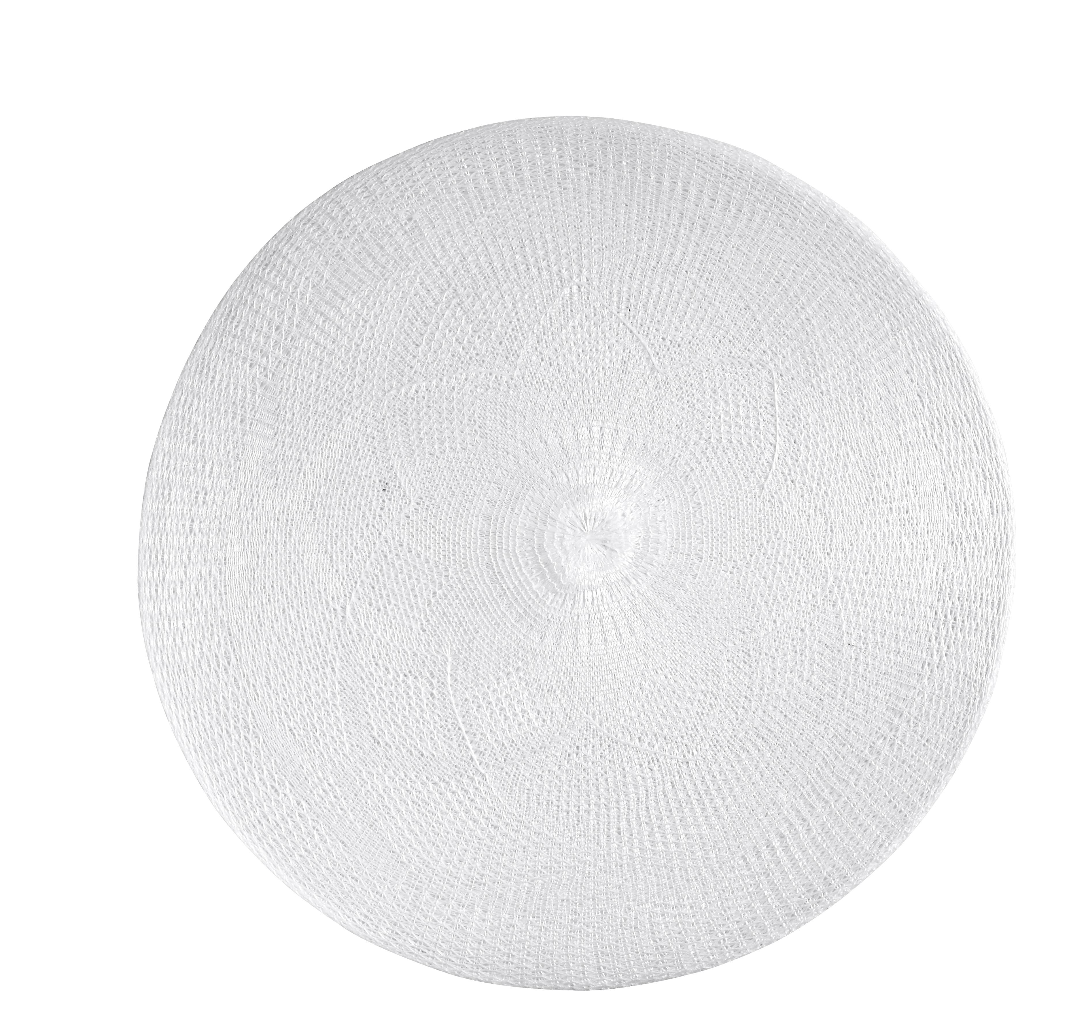 Individual circular blanco – DecoDepot Eventos