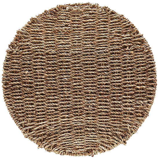 INDIVIDUAL CIRCULAR FIBRAS NATURALES – DecoDepot Eventos